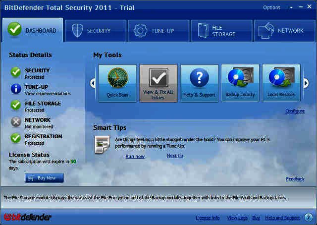 Review: BitDefender Total Security 2011